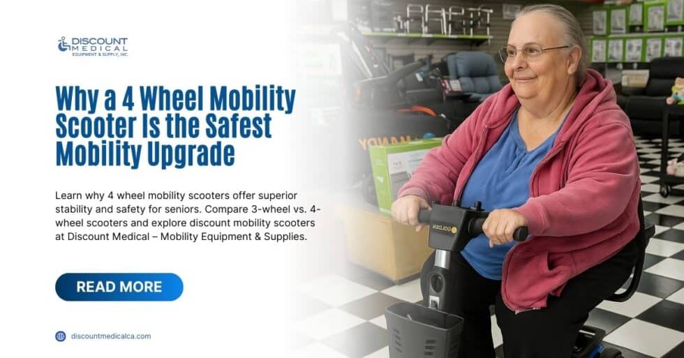 Why 4 Wheel Mobility Scooters Are the Safest Choice for Seniors ...